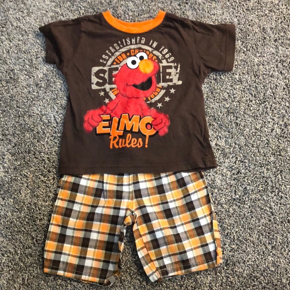 Sesame Street | Matching Sets | Cute Baby Boy Elmo Set | Poshmark